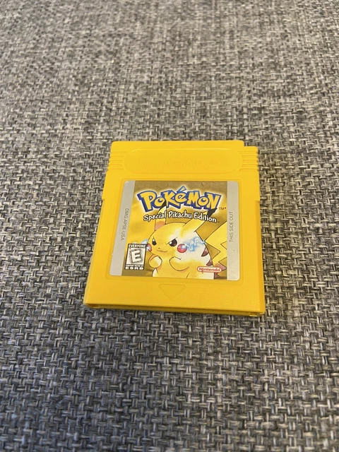 POKÉMON YELLOW VERSION Special Pikachu Edition (Nintendo Game Boy ...