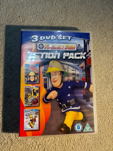 FIREMAN SAM ACTION Pack X 3 DVD (used) £5.00 - PicClick UK