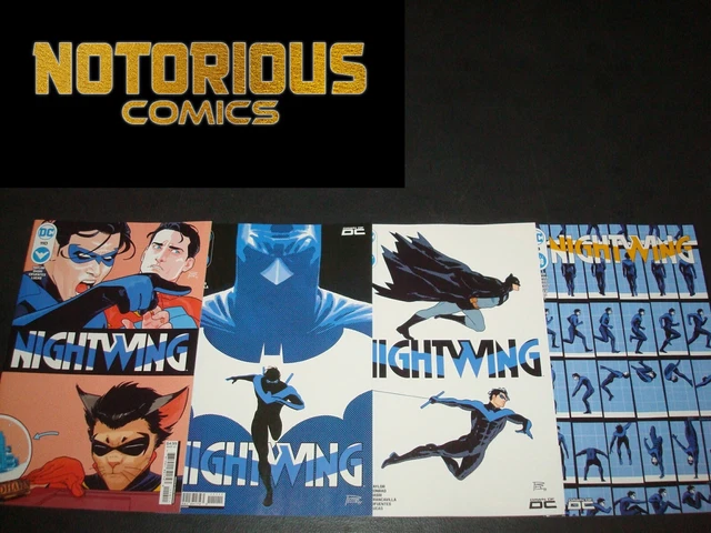 LOT COMPLET DE bande dessinée Nightwing 110 111 112 113 ensemble de ...