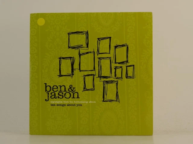 BEN AND JASON TEN SONGS ABOUT YOU (H1) 5 Track Promo CD Single also ...