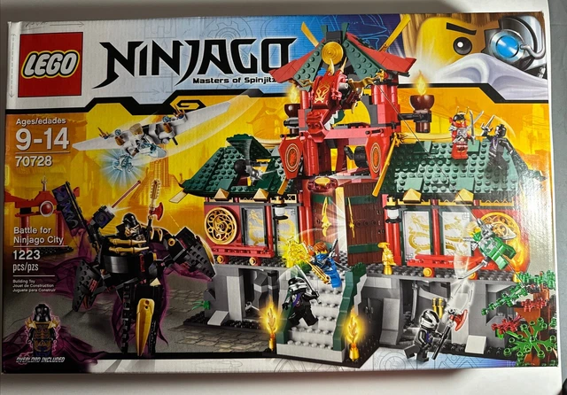LEGO NINJAGO: BATTLE for Ninjago City (70728) BRAND NEW SEALED UNOPENED ...