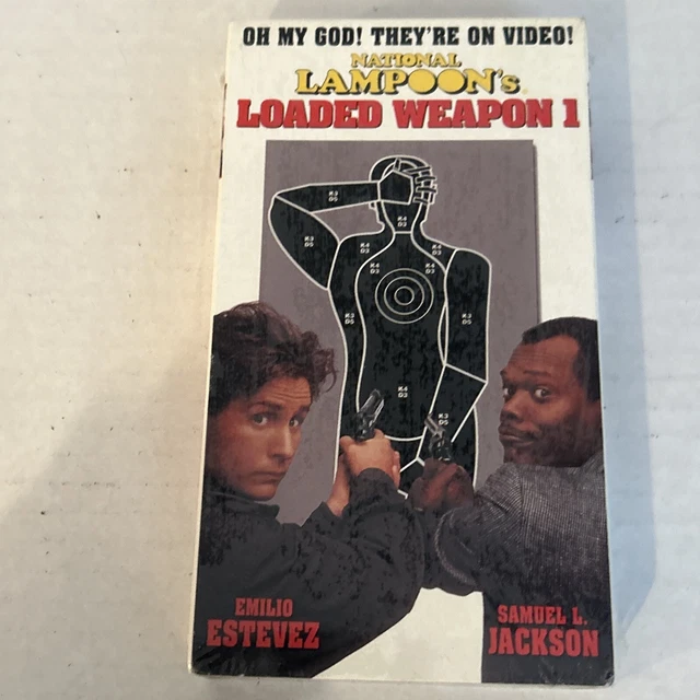 NATIONAL LAMPOONS LOADED Weapon 1 VHS Sealed W/ Watermark £9.28 ...