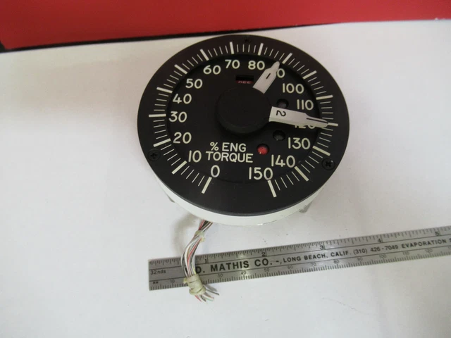 SIKORSKY GOODRICH TORQUE Indicator Dial As Is Aircraft Part As Pictured ...