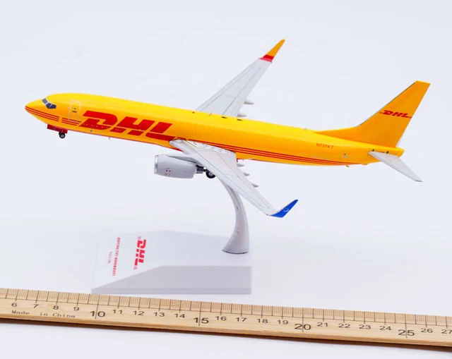 1:200 JC WINGS DHL BOEING B737-800 Passenger Airplane Diecast Aircraft ...