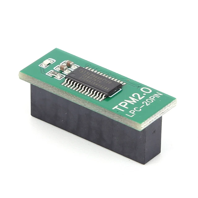 TPM 2.0 LPC-20PIN Module Windows 11 Upgrade Test for ASUS GIGABYTE ...