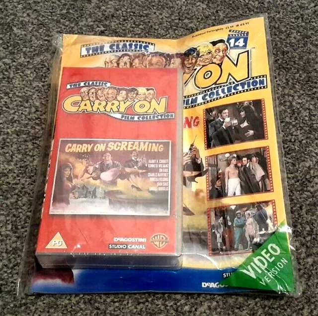 CLASSIC CARRY ON Film Collection 14 Carry On Screaming Magazine Pal Vhs ...