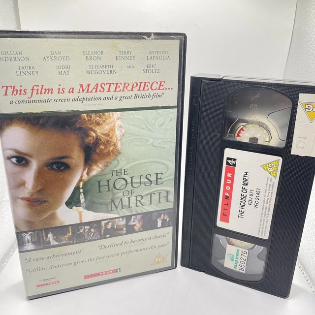 THE HOUSE OF Mirth VHS Video Tape Big Box Ex Rental Filmfour (skub3) £3 ...