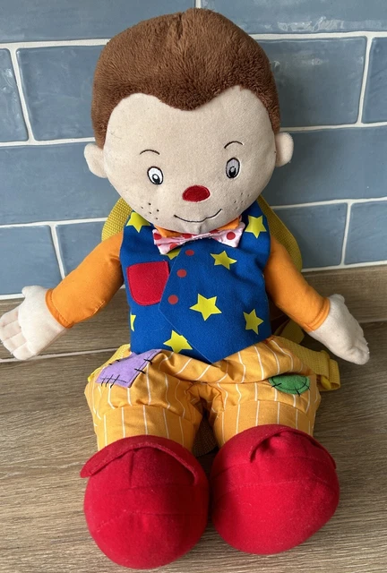 MR TUMBLE BACKPACK Bag Plush Something Special BBC 2004 £9.99 - PicClick UK