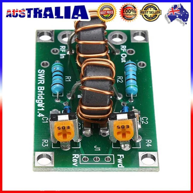 3.5-30MHZ RF SWR Stand Wave Ratio Bridge Radio Frequency Kit (Complete ...