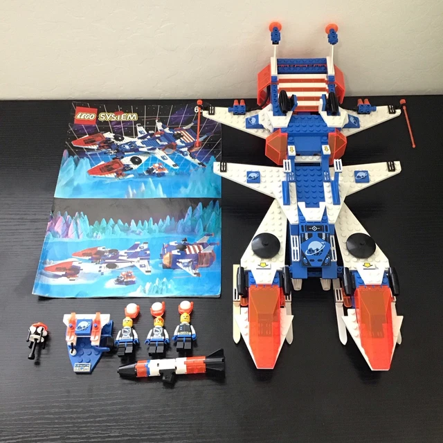 LEGO SPACE: DEEP Freeze Defender (6973) quasi completo vintage HAS WEAR ...