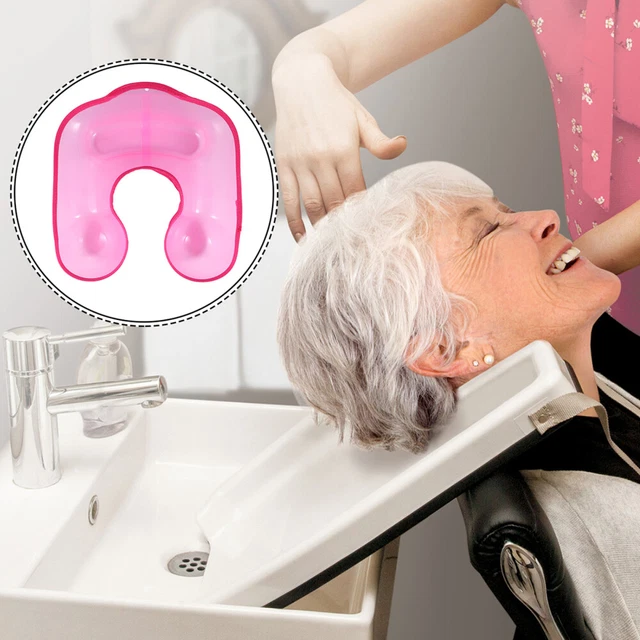 HAIR DYE NECK Tray Neck Tray Perm Hair Solution Hair Washing Water Tray ...