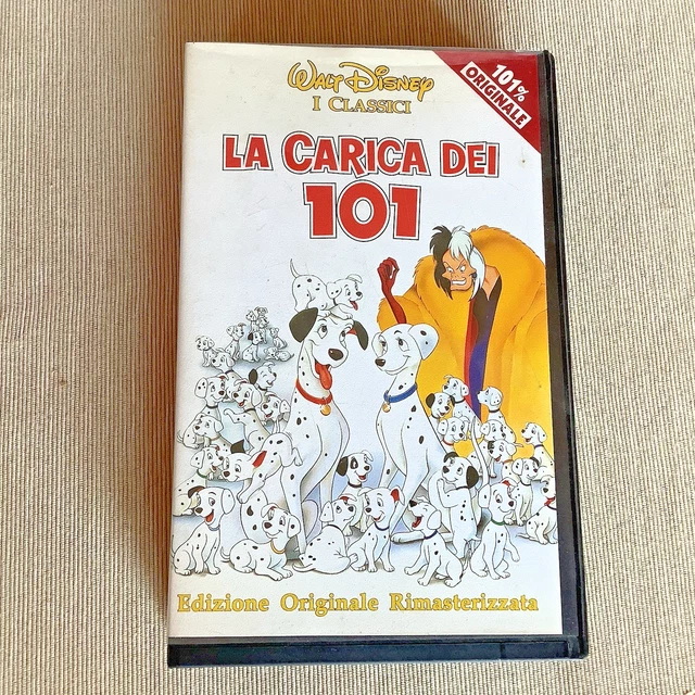 LA CARICA DEI 101 - VHS - Walt Disney - EDIZIONE ORIGINALE ...