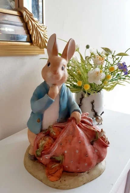 BEATRIX POTTER BORDER FINE ARTS 1994 PETER RABBIT MONEY BOX Ornament ...
