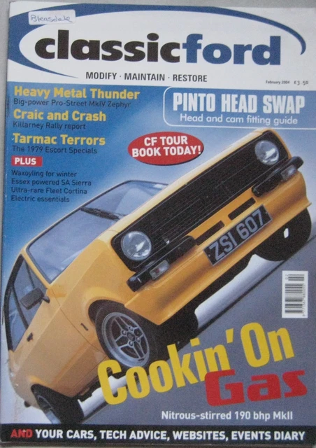 CLASSIC FORD MAGAZINE February 2004 £5.99 - PicClick UK