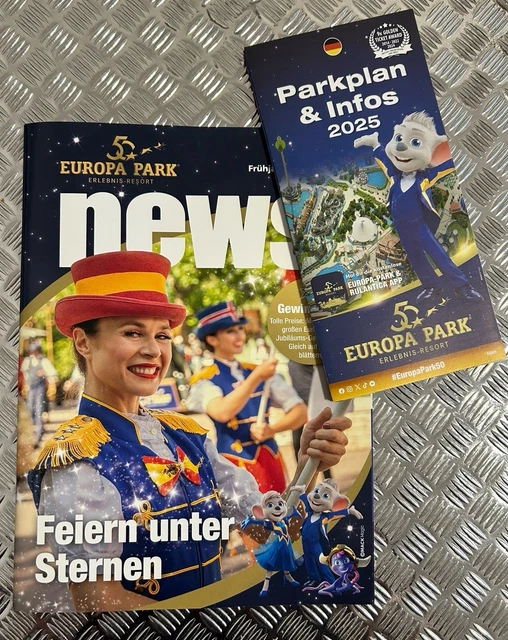PARKPLAN & NEWS 2025 Sommer Europa Park Rust EUR 5,79 - PicClick DE