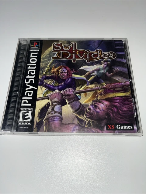 SOL DIVIDE (SONY PlayStation 1, 2002) PS1 Complete CIB W/ Manual Great ...