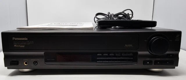 PANASONIC LX-101 MULTI Laser Disc Player Compact Disc Player MASH w ...