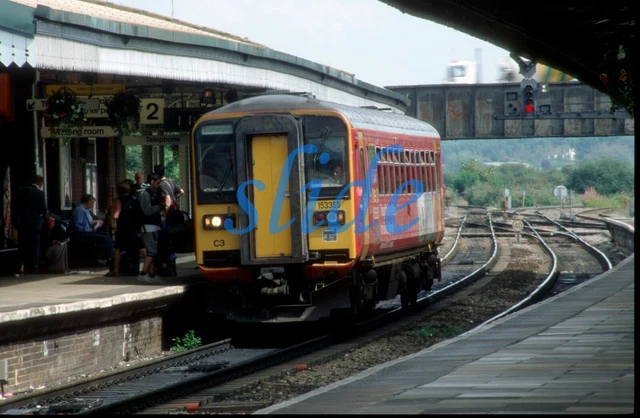 BRITISH RAIL DIESEL Multiple Unit Sprinter Dmu 153355 Westbury 2002 O ...