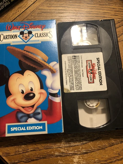 WALT DISNEY CARTOON Classics - Special Edition (VHS, 1988) Mickey OOP ...