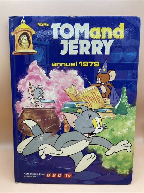 1979 TOM JERRY BBC Annual TOM And JERRY ANNUAL HARDBACK (Unclipped) MGM ...