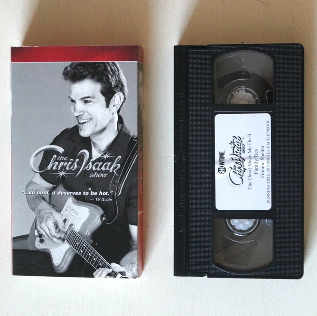 VERY RARE PROMO VHS - THE CHRIS ISAAK SHOW - SHOWTIME 3 EPISODES ...