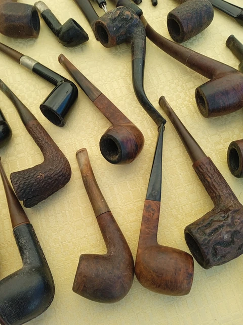 LOT DE PIPES de plusieurs marques différentes,de foyers à compléter ...