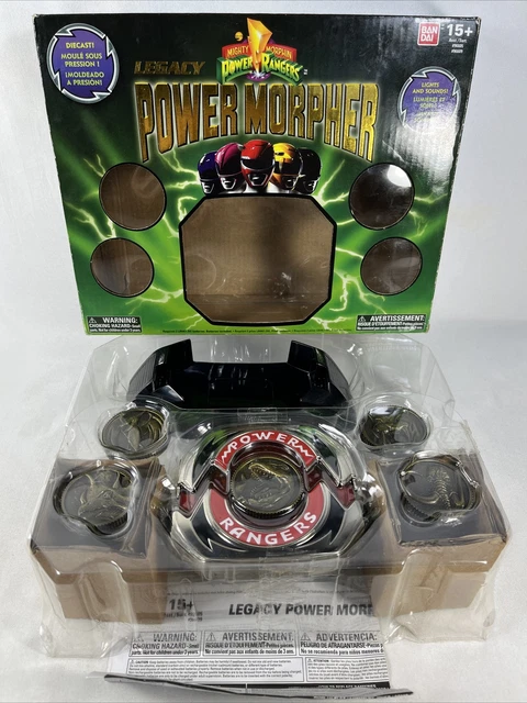 MIGHTY MORPHIN POWER Rangers Legacy Power Morpher Coin Toy Bandai MMPR ...