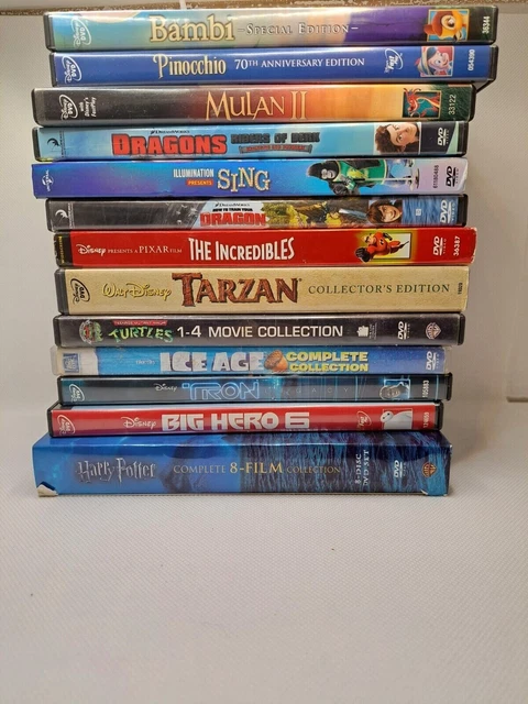 KIDS & FAMILY Movies 27 DVD lot Disney & Family titles Animated £18.85 ...
