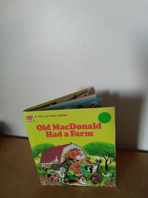 OLD MACDONALD HAD a Farm-Carl & Mary Hauge-1975-hc-WHITMAN PUBLISHING ...