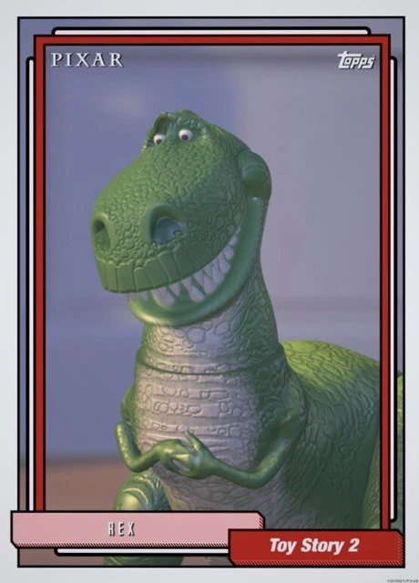 [DIGITAL CARD] TOPPS Disney - Rex - Classic Pixar Generation 22 S1 Red ...