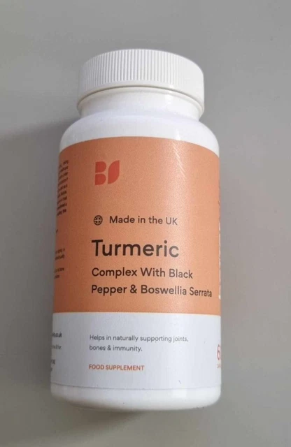 TURMERIC COMPLEX | Joint Health 60 Capsules #s173 £23.99 - PicClick UK