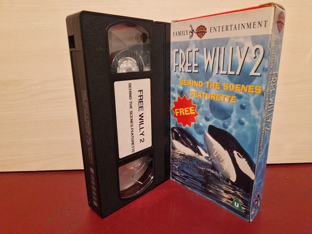 FREE WILLY 2 Behind The Scenes Featurette - Promotional PAL VHS Video ...
