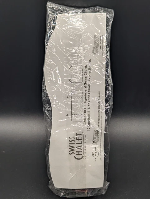 VTG 2002 E.T. PVC Figure 2" Swiss Chalet Kids Meal Toy NIP Extra ...