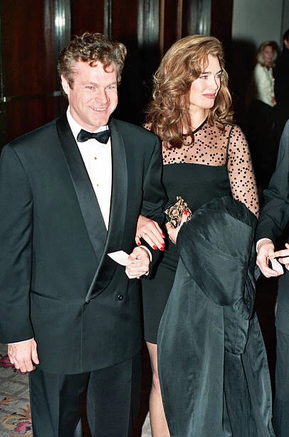 BROOKE SHIELDS AND David Keith at The Rock And Roll Hall of - 1993 Old ...
