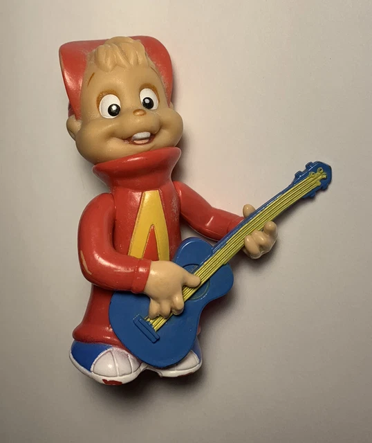 VINTAGE PVC FIGURE 1991 KFC Alvin And The Chipmunks Alvin Guitar $4.00 ...