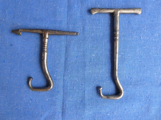 GEORGIAN MILITARY OFFICERS Campaign Folding Boot Pulls Crimean War- not ...