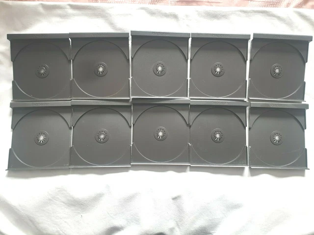 10 X OFFICIAL PlayStation One Replacement Disk Holder Tray Case Box ...