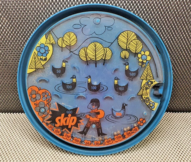 ANCIENNE COUVERCLE PLASTIQUE de Baril Skip Jeu Flipper Vintage EUR 22 ...