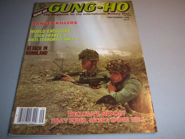 GUNG-HO MAGAZINE FOR the International/Military Man September 1982 ...