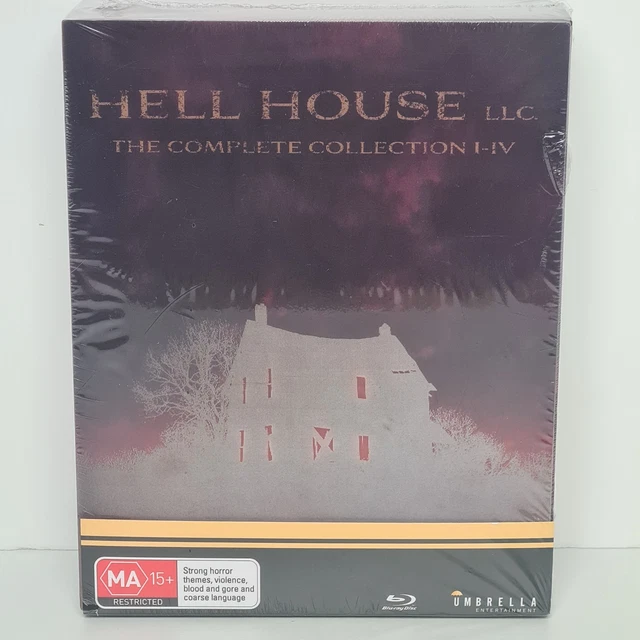 HELL HOUSE LLC The Complete Collection I-IV Blu-ray New & Sealed Horror ...