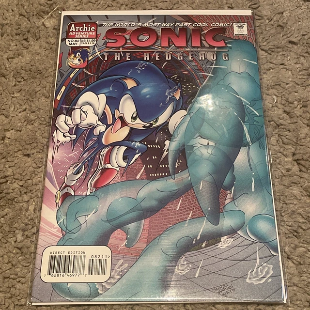 SONIC THE HEDGEHOG issue 82 Archie Comic series Rare collectible Sega ...