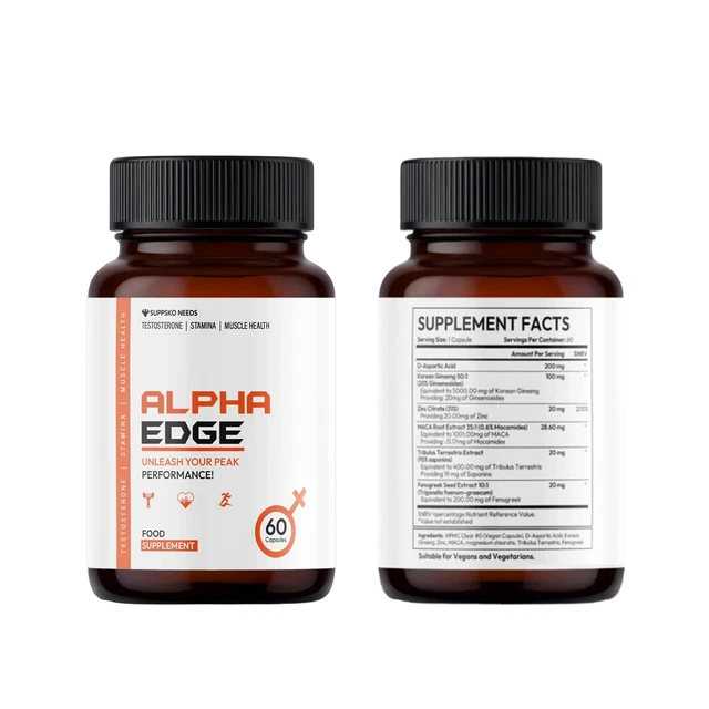 ALPHA EDGE CAPSULES Unleash Your Performance NEW & SEALED £12.10 ...
