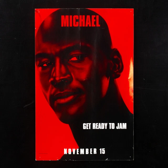 AFFICHE ORIGINAL MICHAEL Jordan Get Ready to jam November 15 1996 EUR ...