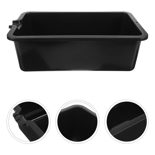 OIL DRAIN PAN Waste Engine Oil Collector Tank Car Fuel Oil Drip Plastic ...