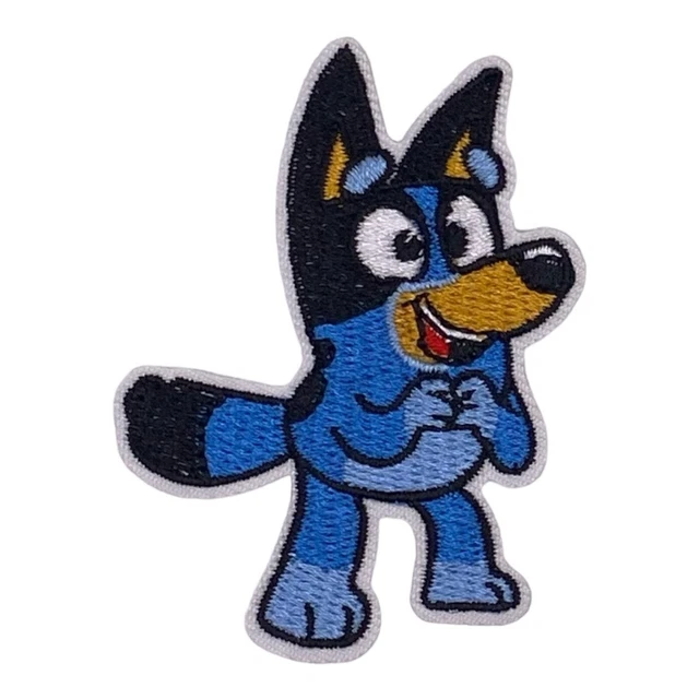 BLUEY PATCH PATCH Ironing Painting Patch Applique Bandit Chili Heeler ...
