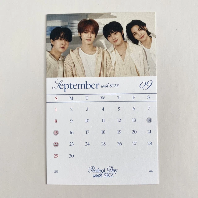 STRAY KIDS SEASON’S Greetings Perfect Day with SKZ September Mini Paper ...