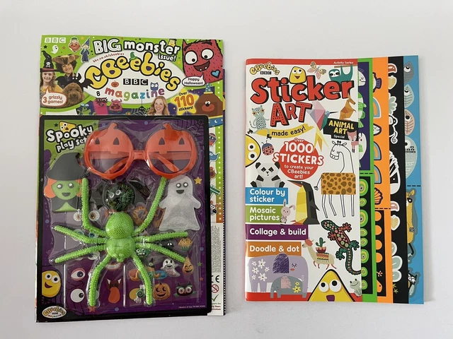 CBEEBIES MAGAZINES ISSUE 566 , And Sticker Art Issue 31 NEW £8.00 ...
