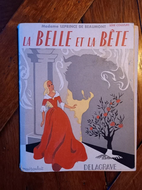 LIVRE BD LA Belle et la Bête Mme LEPRINCE de BEAUMONT dessin Madsoulat ...