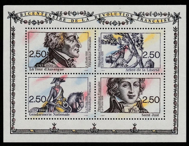 FRANCE BLOC FEUILLET Bf13 - Bicentenaire De La Revolution - Neuf** Luxe EUR 1,00 - PicClick FR