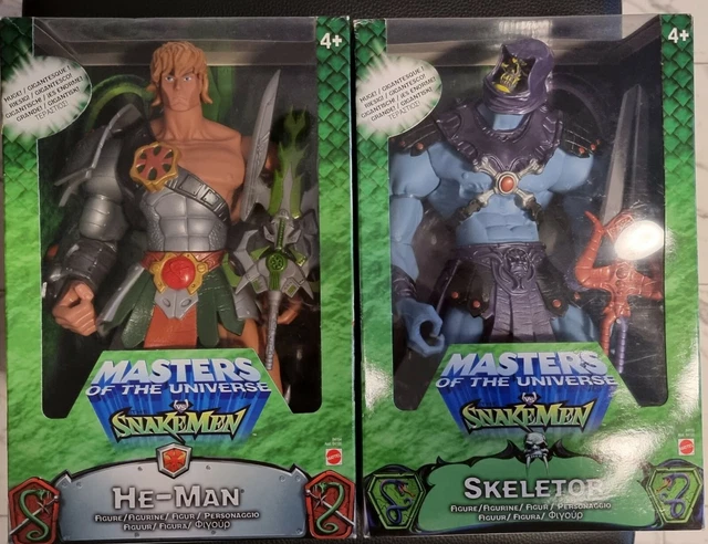 MASTERS OF THE Universe 200X Giant HE-MAN & SKELETOR 2003 MisB EUR 299 ...